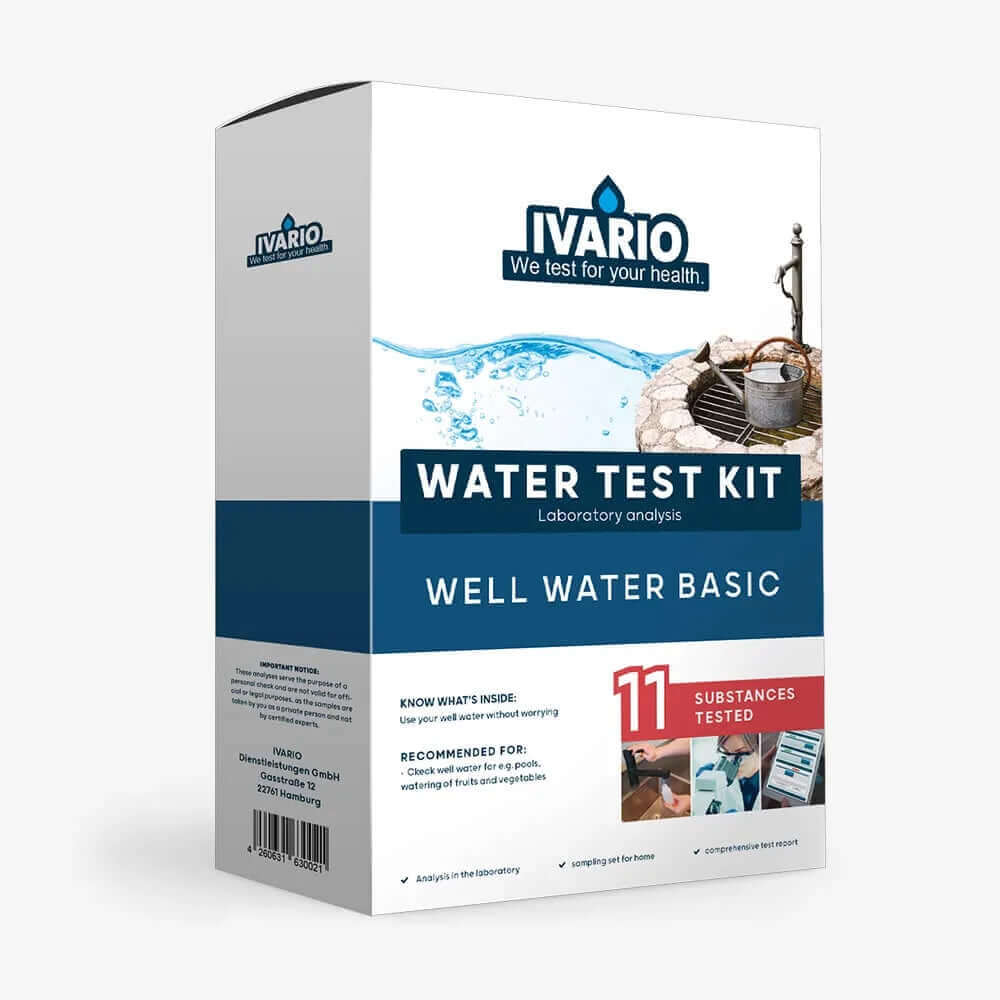 Well Water Test Kit - Basic | Professional Lab Testing