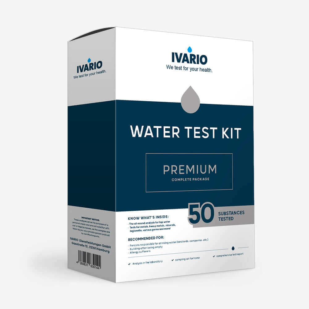 Premium Water Test Kit | Professional Lab Testing | IVARIO